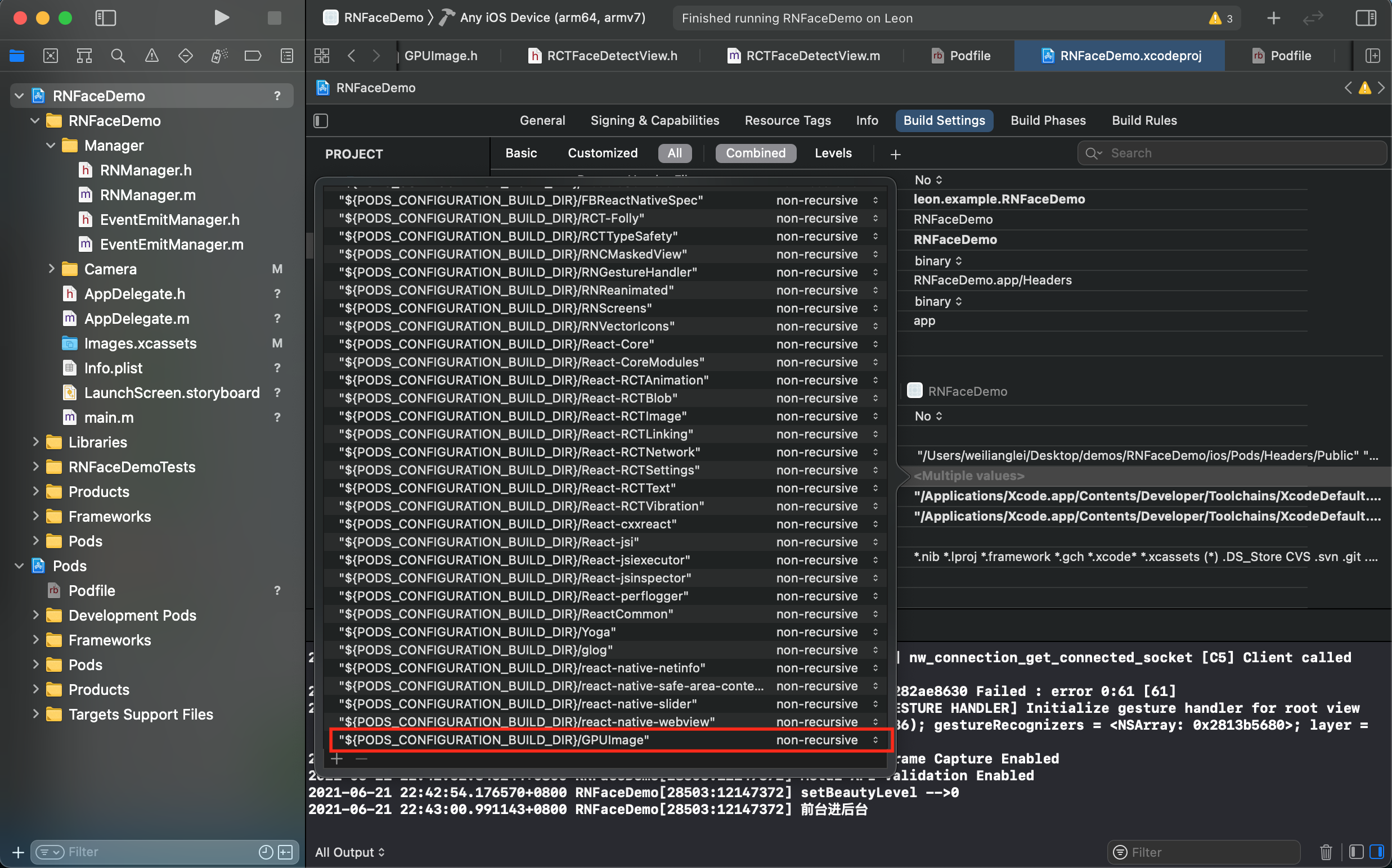 react native 封装人脸 检测、美颜组件 | Leon